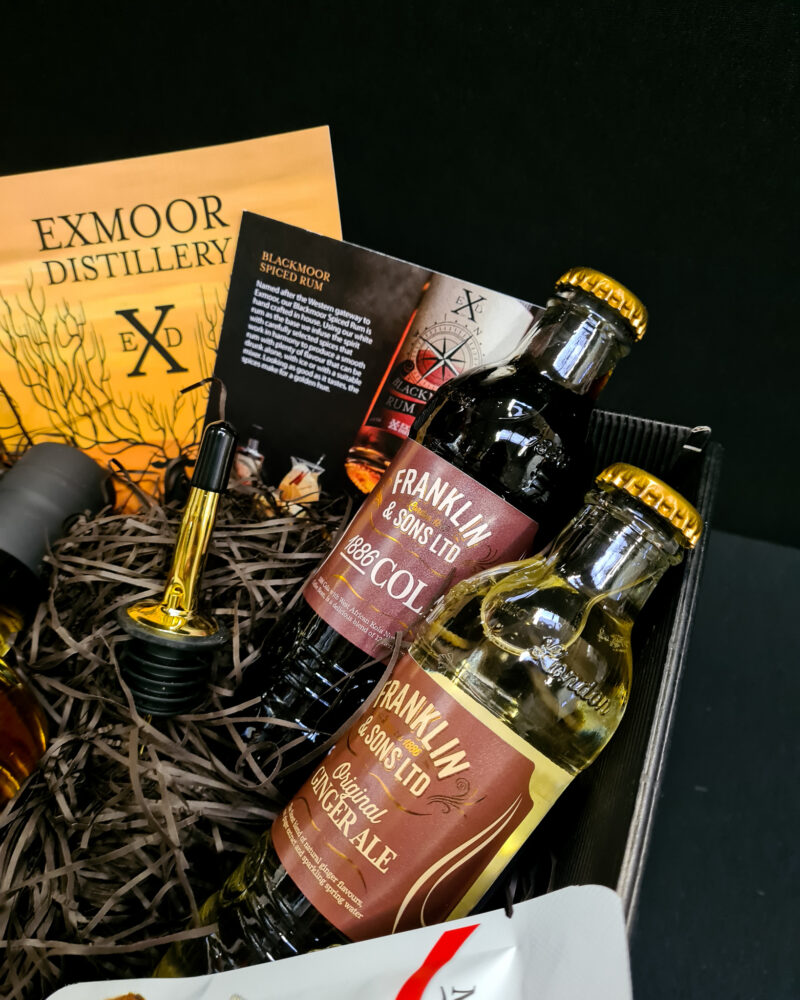 Luxury Blackmoor Spiced Rum Christmas Gift Hamper - Exmoor Distillery